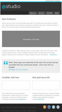 Responsive Email Template Examples | Pinpointe